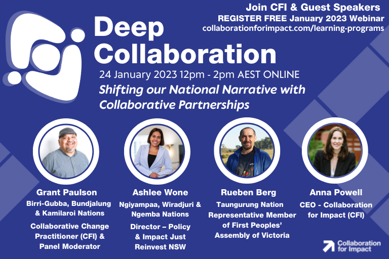 Webinar: Shifting our National Narrative with Collaborative ...
