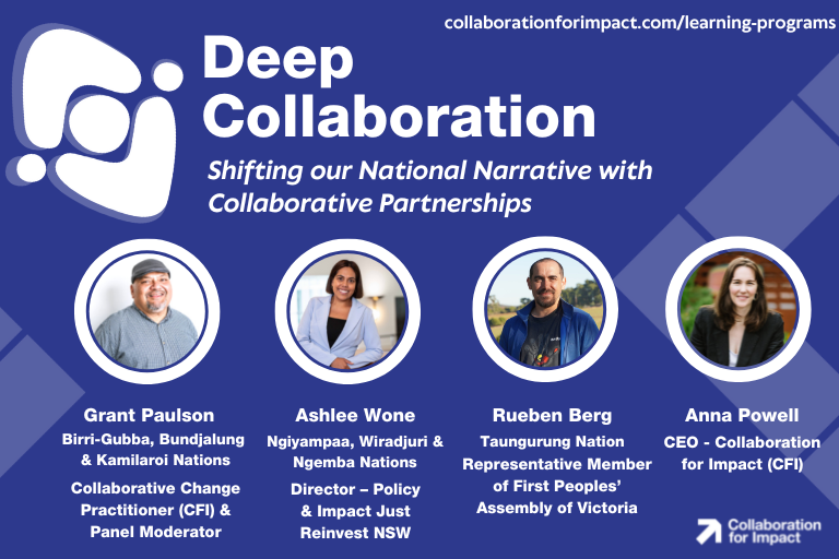 Deep Collaboration Webinar 2023 – Shifting our National Narrative with Collaborative ...