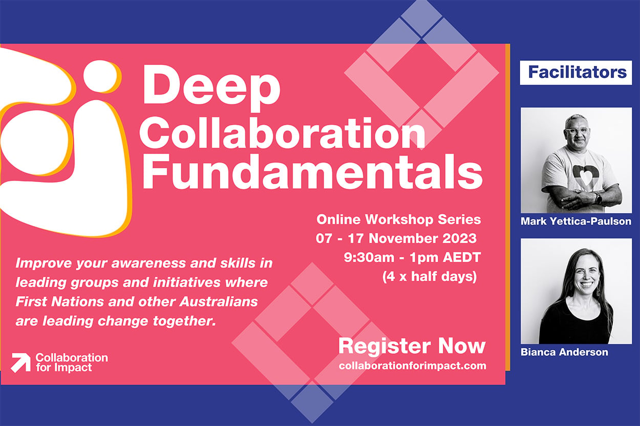 Deep Collaboration Fundamentals - Collaboration for Impact ...